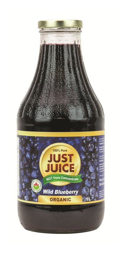 Buy Just Juice 100% Pure Organic Wild Blueberry Juice at Well.ca | Free ...