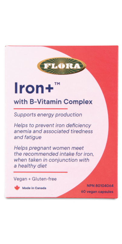 Buy Flora Iron+ Capsules at Well.ca | Free Shipping $35+ in Canada
