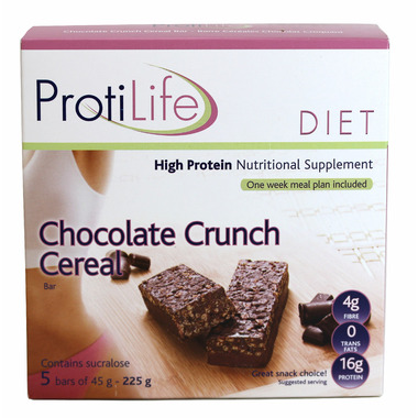 Buy ProtiLife Chocolate Crunch Cereal Bars at Well.ca | Free Shipping ...
