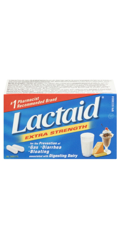 Buy Lactaid Extra Strength Tablets at Well.ca | Free Shipping $35+ in ...
