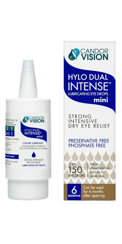 Buy CandorVision HYLO DUAL INTENSE mini Lubricating Eye Drops at Well ...