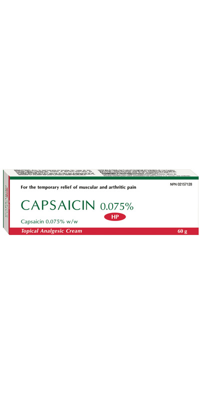 Buy Capsaicin HP 0.075% at Well.ca | Free Shipping $35+ in Canada