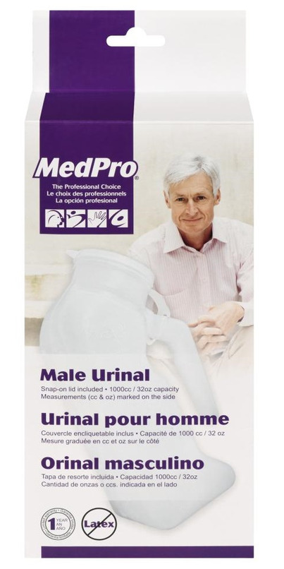 Buy MedPro Male Urinal at Well.ca | Free Shipping $35+ in Canada
