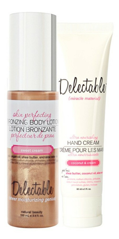 Buy Cake Beauty Delectable Bronzing Lotion with Coconut Hand Cream Gift ...