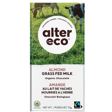 Buy Alter Eco Organic Grass Fed Milk Chocolate 46% Cacao with Salted ...