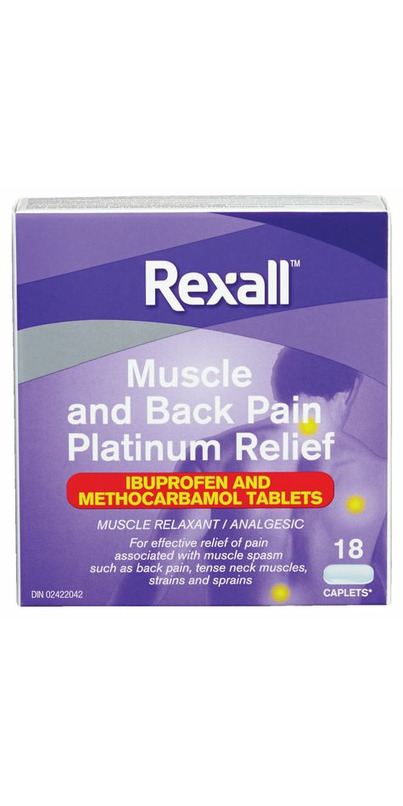 Buy Rexall Muscle and Back Pain Platinum Relief at Well.ca | Free ...