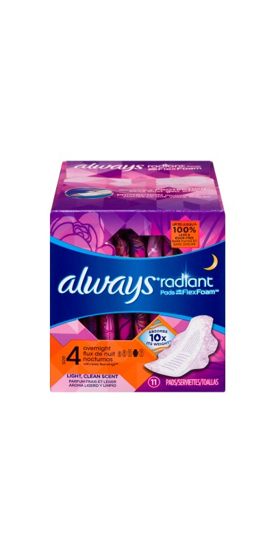 Buy Always Radiant Infinity Overnight With Wings at Well.ca | Free ...