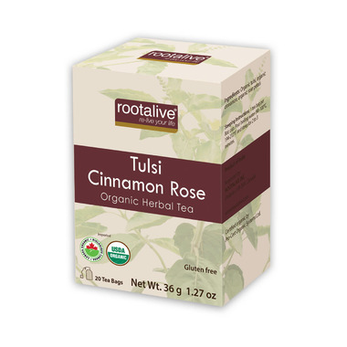 Buy Rootalive Organic Tulsi Cinnamon Rose Tea at Well.ca | Free ...