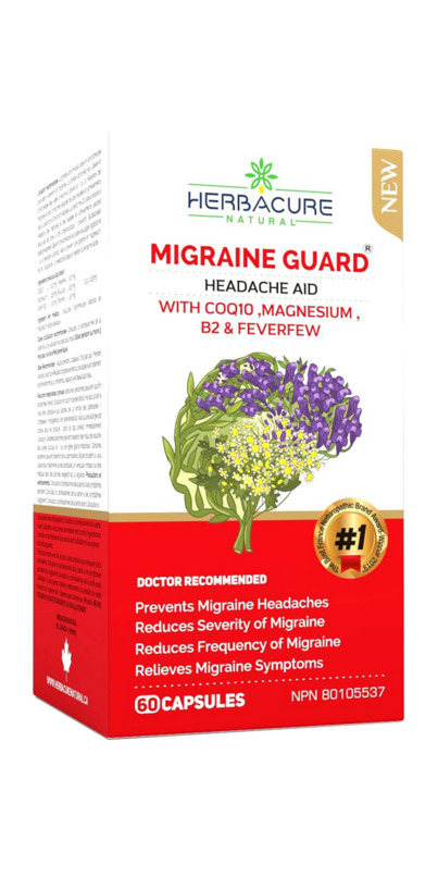 Buy Herbacure Natural Migraine Guard at Well.ca | Free Shipping $35+ in ...