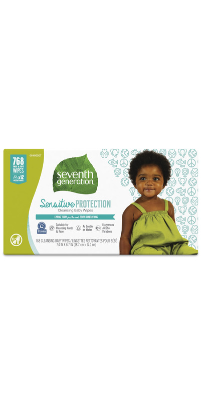 Buy Seventh Generation Sensitive Protection Cleansing Baby Wipes at ...
