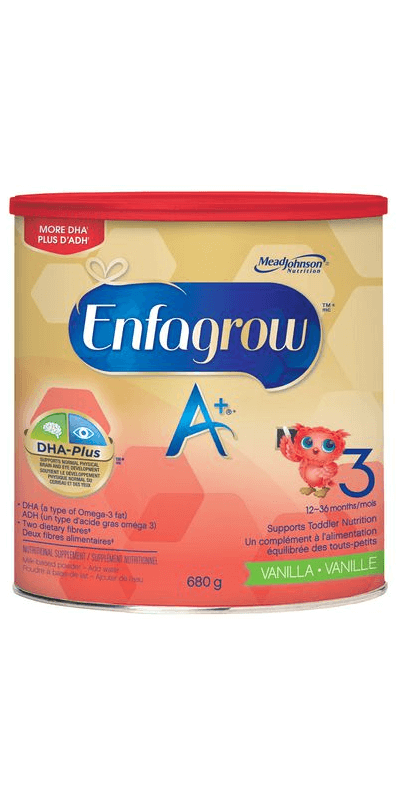 Buy Enfagrow A+ 3 Toddler Nutritional Drink Vanilla Powder at Well.ca ...
