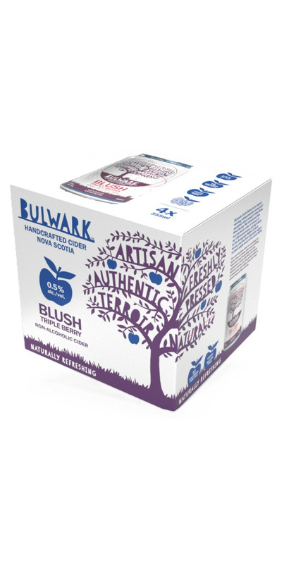 Buy Bulwark Cider Sparkling Alcohol-Free Blush Triple Berry at Well.ca ...
