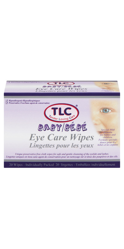 Buy TLC Tender Loving Care Baby Eye Care Wipes at Well.ca | Free ...