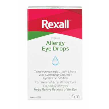 Buy Rexall Eye Drops Allergy at Well.ca | Free Shipping $35+ in Canada