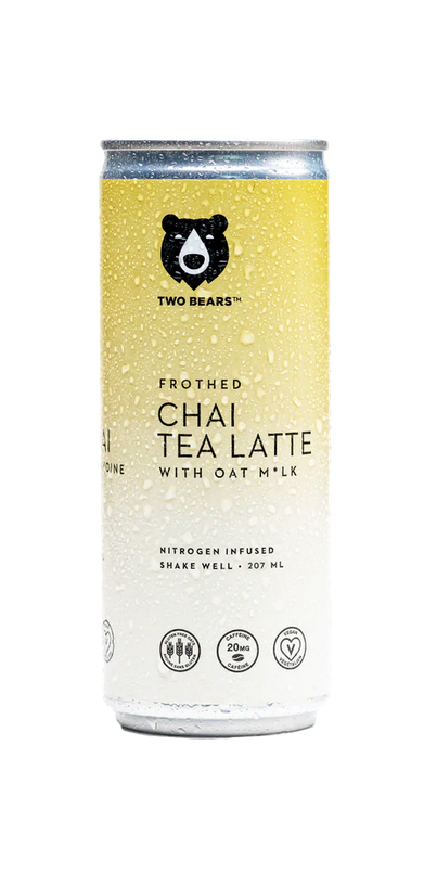 Buy Two Bears Frothed Chai Tea Latte with Oat Milk at Well.ca | Free ...