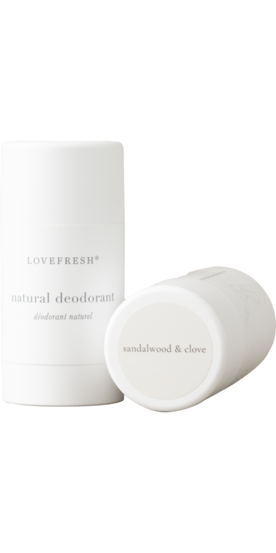 Achetez le déodorant naturel Lovefresh à concentration régulière au ...