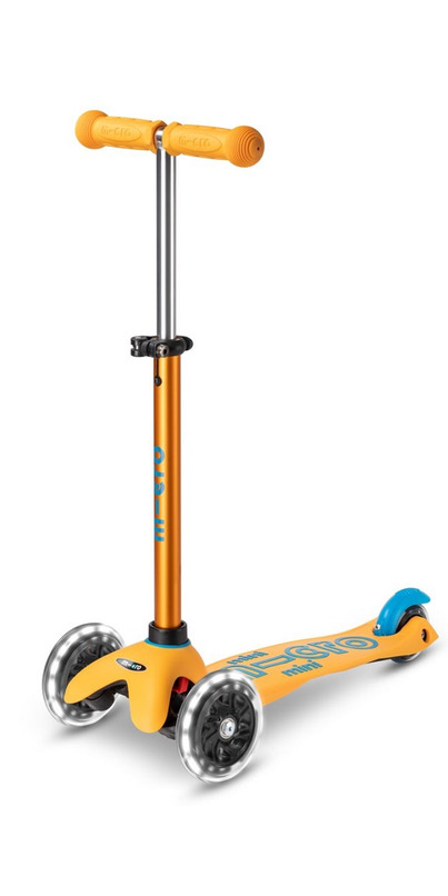 Buy Micro Scooter Micro Mini Deluxe LED Apricot at Well Free Shipping 35 in Canada