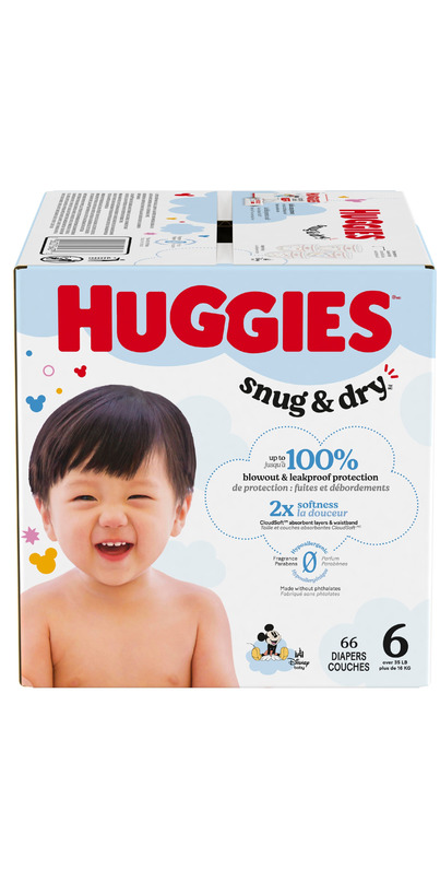 Buy Huggies Snug&Dry Diapers at Well.ca | Free Shipping $35+ in Canada