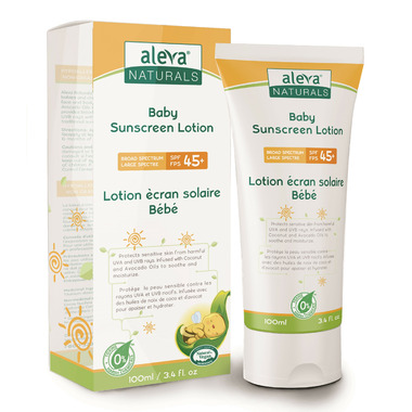 Buy Aleva Naturals Baby Suncreen Lotion SPF 45+ at Well.ca | Free ...