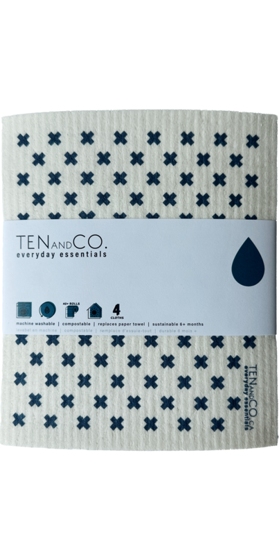 Buy Ten & Co. Sponge Cloth Bundle Neutral at Well.ca | Free Shipping ...