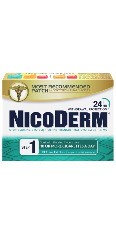Buy Nicoderm Clear Step 1 Nicotine Patches 14 Pack at Well.ca | Free ...