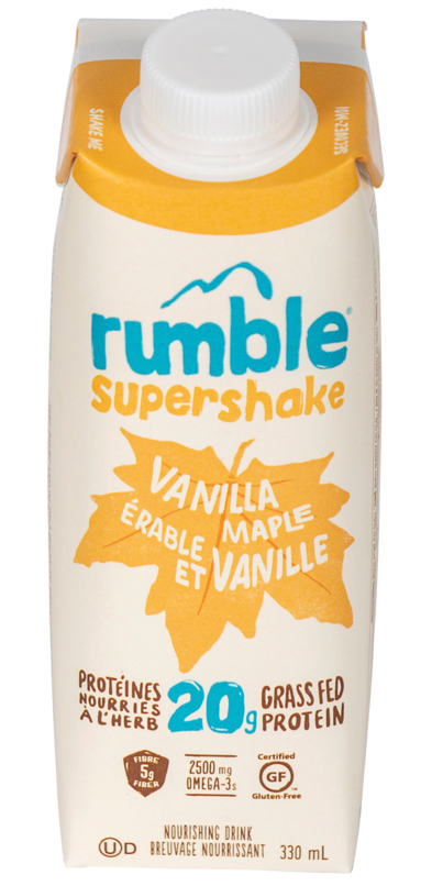 Buy Rumble Vanilla Maple Supershake at Well.ca | Free Shipping $35+ in ...
