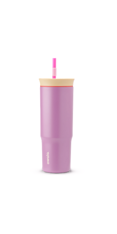 Buy Owala Stainless Steel Travel Tumbler with Straw Smell The Roses at ...