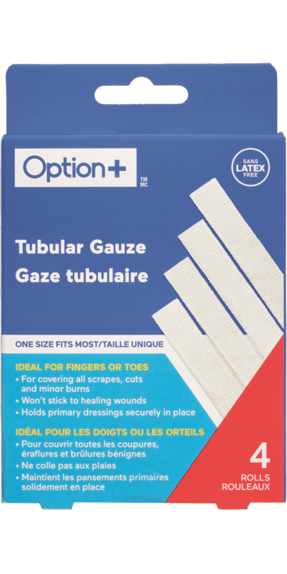 Buy Option+ Tubular Gauze at Well.ca | Free Shipping $35+ in Canada