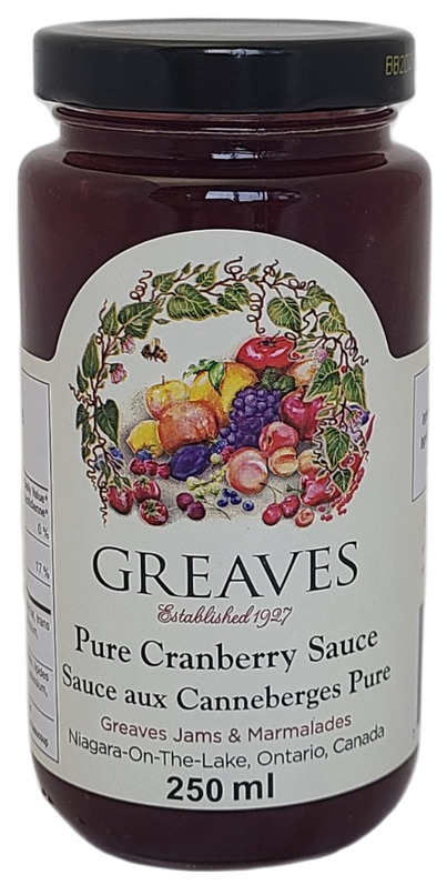 Buy Greaves Cranberry Sauce at Well.ca | Free Shipping $35+ in Canada