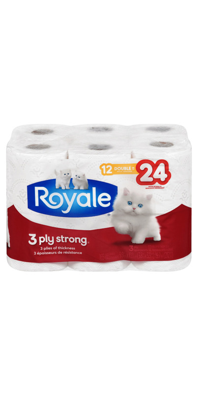 Buy Royale Bathroom Tissue 3 Ply Double Rolls at Well.ca | Free ...