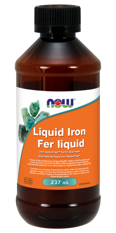 Buy NOW Foods Liquid Iron at Well.ca | Free Shipping $35+ in Canada