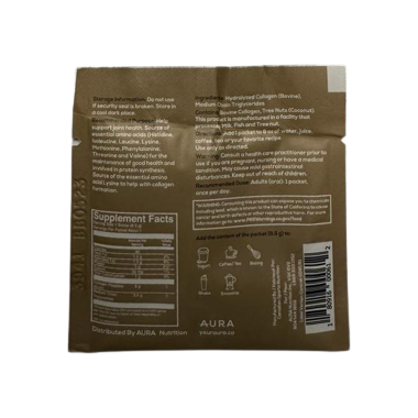 Buy Aura Elevated Collagen Creamer With MCT Unflavoured Sample at Well.ca | Free Shipping $35 ...