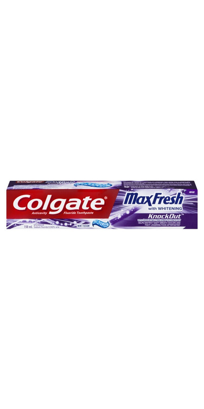 Buy Colgate Max Fresh Knockout Mint Toothpaste at Well.ca | Free ...