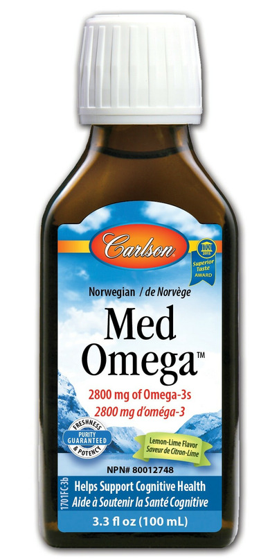 Buy Carlson Med Omega Liquid Lemon-Lime Flavour at Well.ca | Free ...