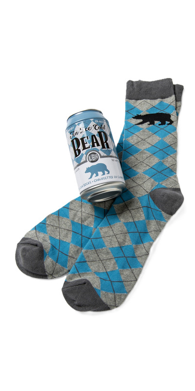 Buy Hatley Men's Beer Can Socks Ice Cold Bear at Well.ca | Free ...