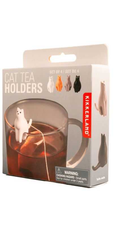 Buy Kikkerland Cat Tea Bag Holders at Well.ca | Free Shipping $35+ in ...