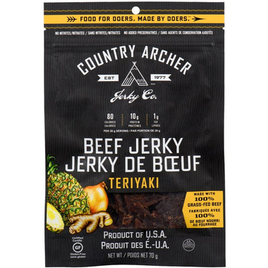 Buy Country Archer Beef Jerky Teriyaki at Well.ca | Free Shipping $35 ...