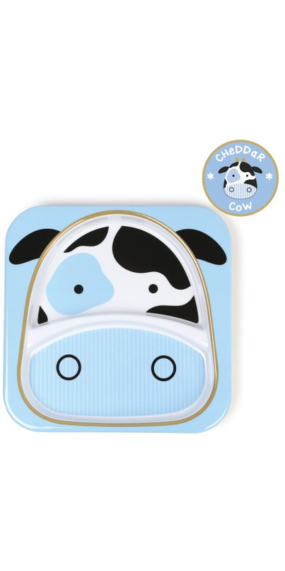 Buy Skip Hop Zoo Tableware Melamine Plate Cow at Well.ca | Free ...