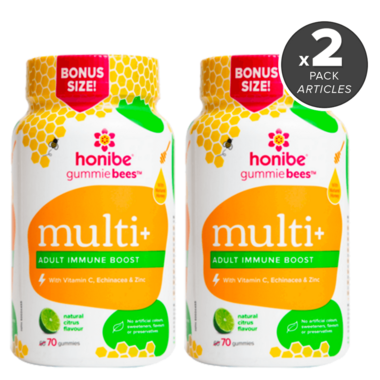 Buy Honibe Adult Complete Multi Vitamin + Immune Boost Bundle at Well ...