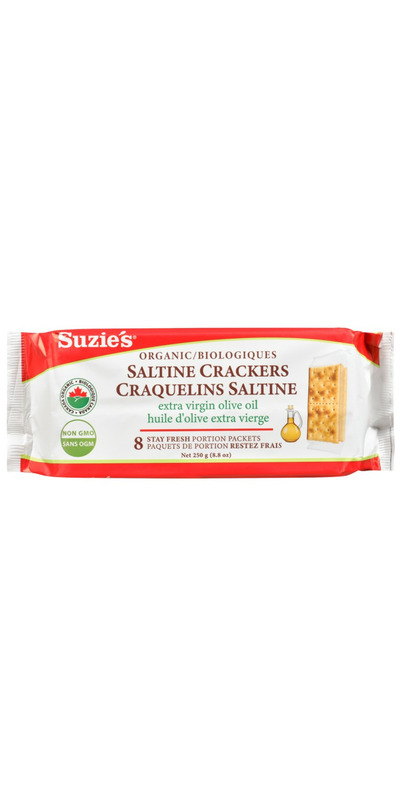 Buy Suzie's Organic Saltine Crackers Extra Virgin Olive Oil at Well.ca ...
