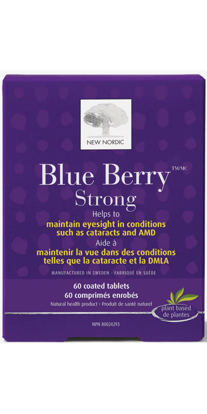 Buy New Nordic Blue Berry Strong at Well.ca | Free Shipping $35+ in Canada