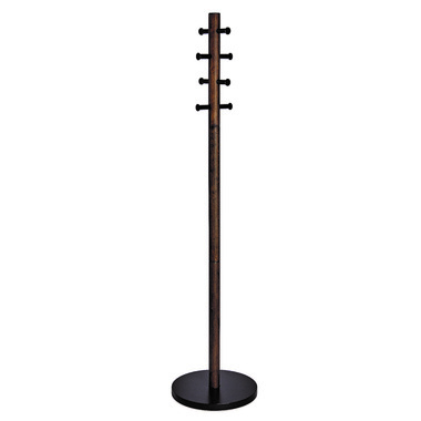 Buy Umbra Pillar Coat Rack Black & Walnut at Well.ca | Free Shipping ...