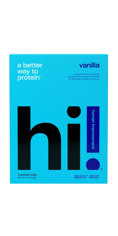 Buy hi! Human Improvement Vanilla Protein Powder Pack at Well.ca | Free ...