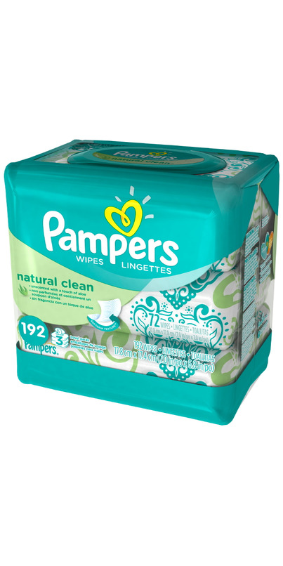 Buy Pampers Natural Clean Wipes Travel Packs at Well.ca | Free Shipping ...