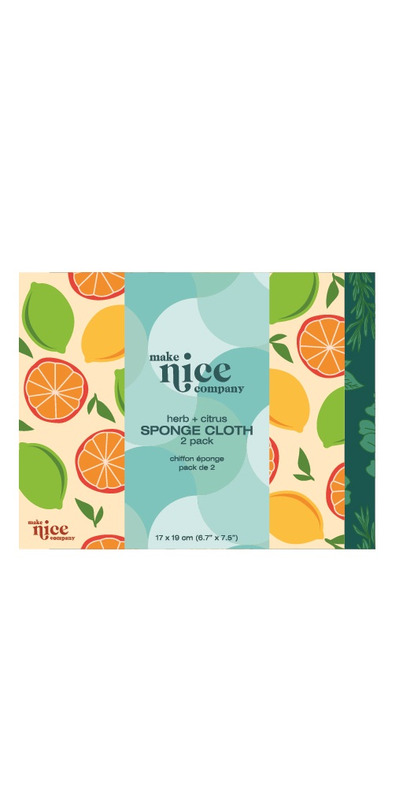 Buy Make Nice Company Sponge Cloth at Well.ca | Free Shipping $35+ in ...