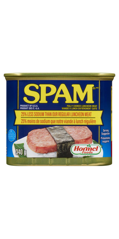 Buy SPAM Luncheon Meat 25% Less Sodium at Well.ca | Free Shipping $35 ...