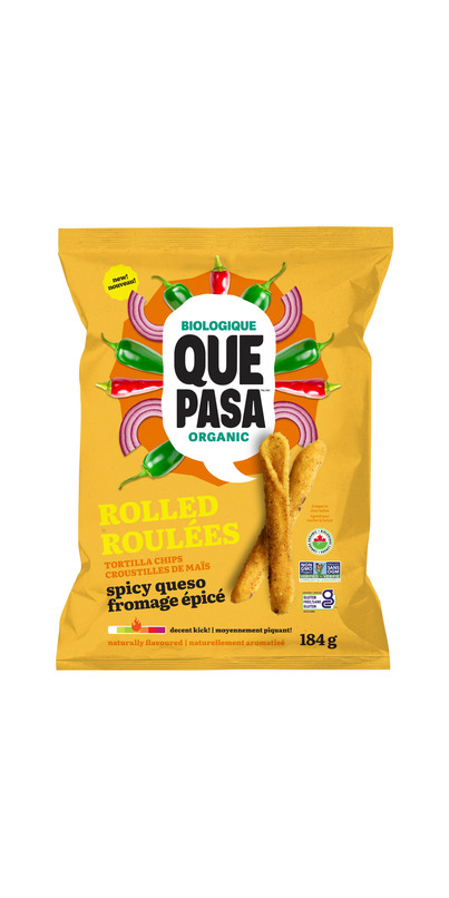 Buy Que Pasa Organic Rolled Tortilla Chips Spicy Queso at Well.ca ...