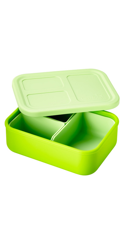 Buy LunchBots Build-a-Bento Medium Silicone Bento Box Seafoam at Well ...