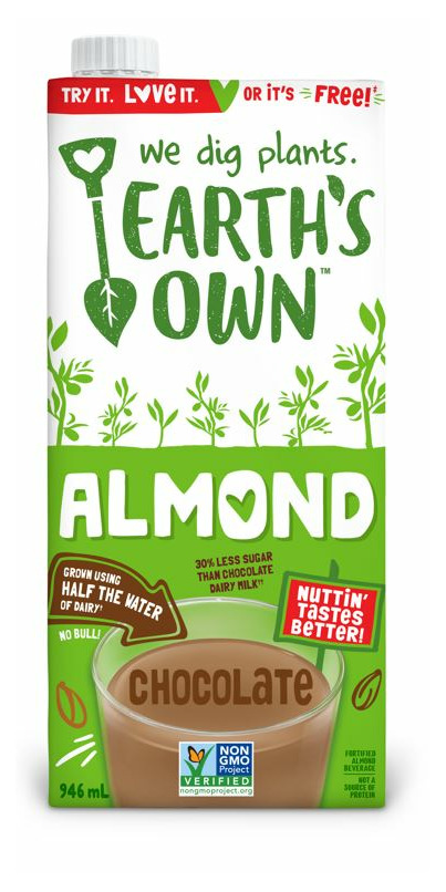 Acheter le lait d'amande au chocolat Earth's Own à Well.ca | Livraison ...