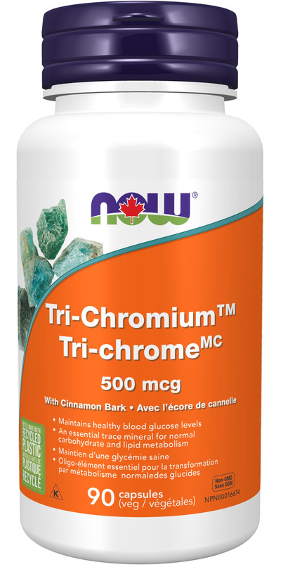 Buy NOW Foods Tri-Chromium 500mcg with Cinnamon Bark at Well.ca | Free ...